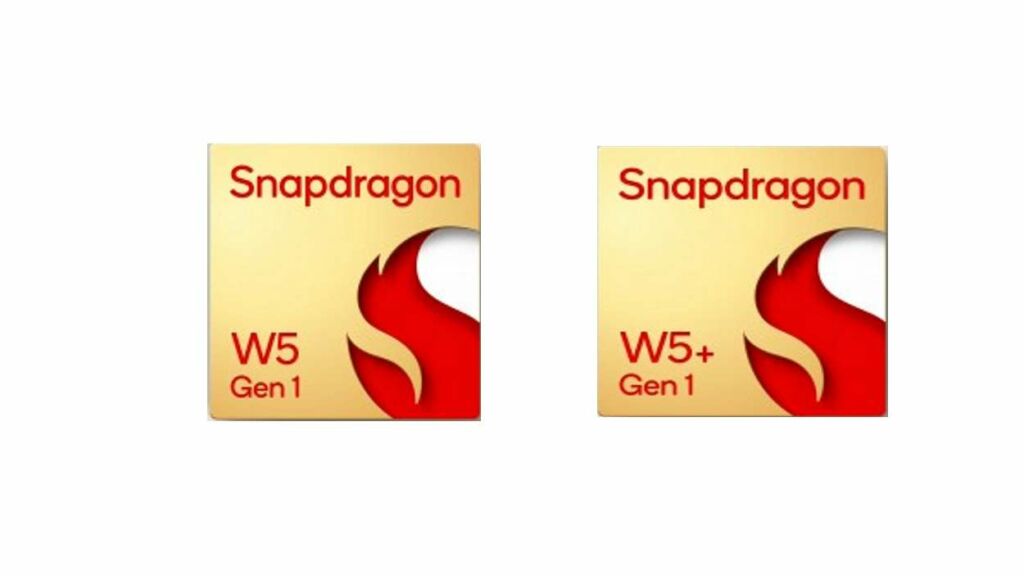 Qualcomm annonce ses W5 et W5+ Gen 1 pour les montres connectées