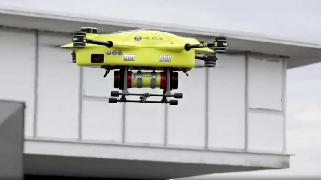 Pour la première fois en Europe, un drone a transporté des tissus humains