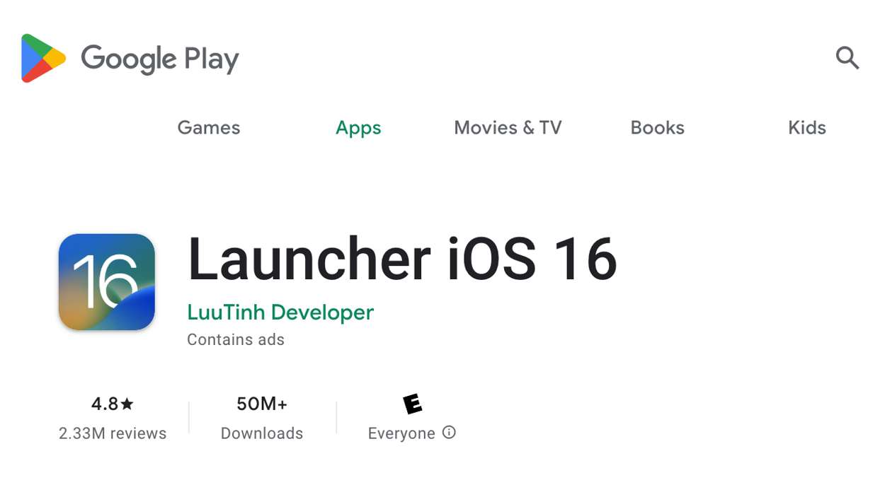 Une app à succès pour découvrir iOS 16 sous Android