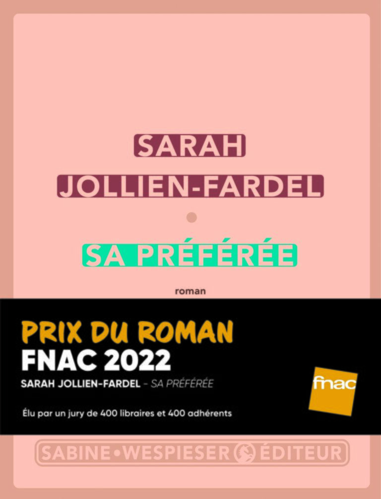 Sarah Jollien-Fardel : premier roman, premier prix
