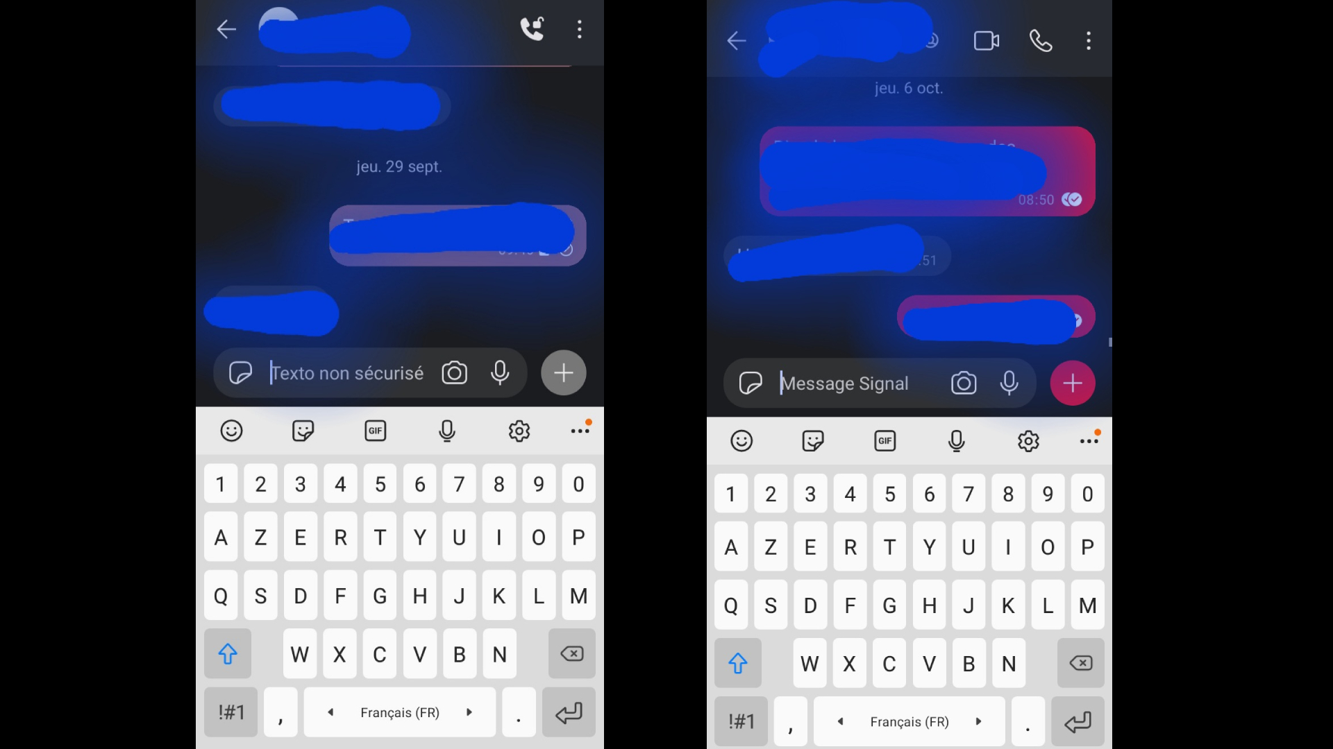 Signal ne va plus supporter les SMS et MMS dans son application Android