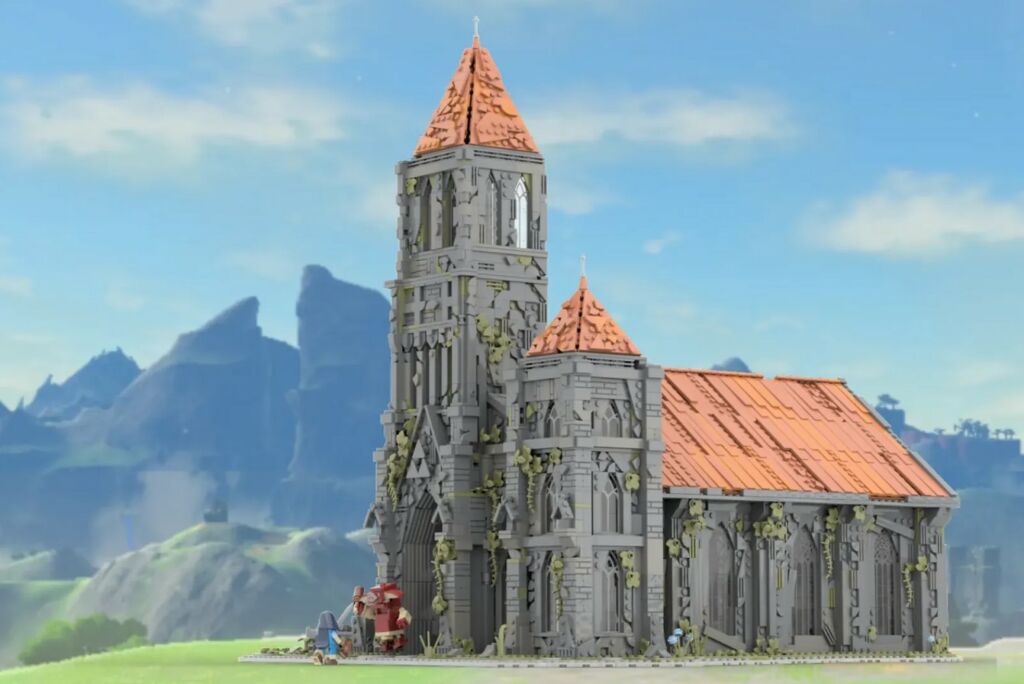 Lego dévoile son incroyable Temple du Temps (Zelda Breath of The Wild)