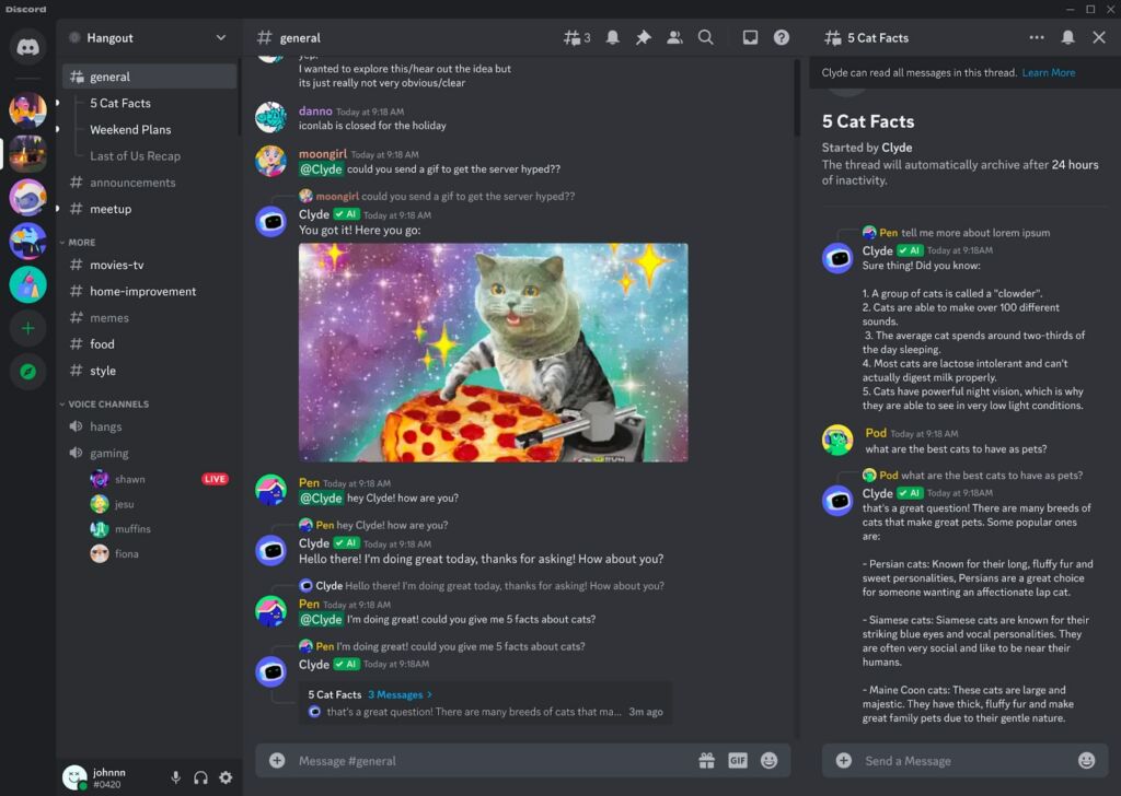 Discord fait le plein de nouveautés alimentées par l’IA