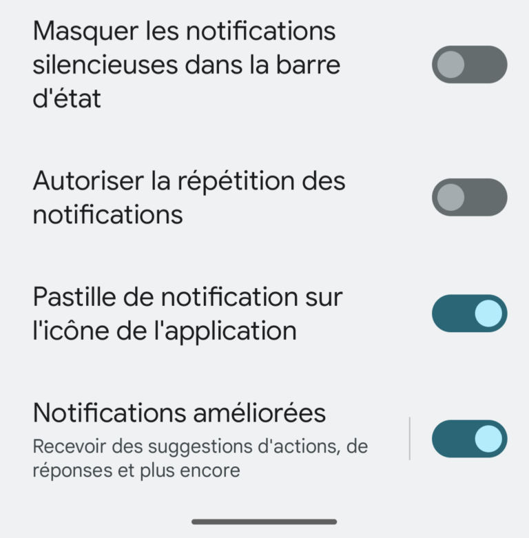 Gérer ses notifications Android pour garder la maîtrise de son smartphone