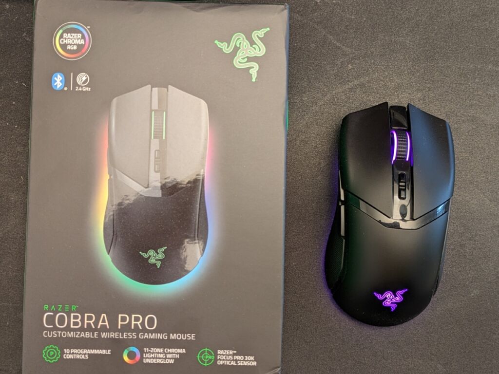 Prise en main de la Razer Cobra Pro : un bon compromis entre simplicité ...