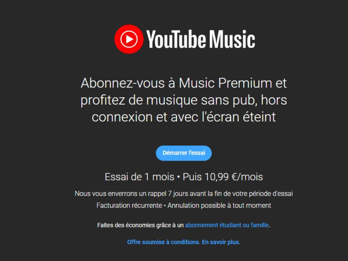Après les États-Unis, les prix de YouTube Premium et Music augmentent ...