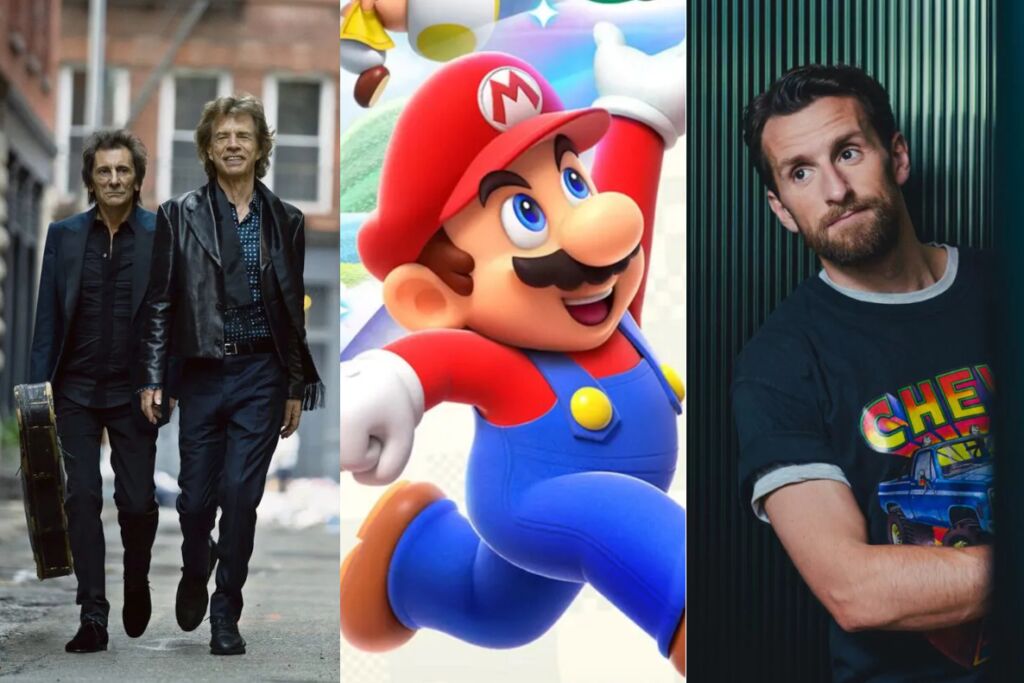 Rolling Stones, Super Mario Bros. Wonder et Pablo Mira... le top des ...