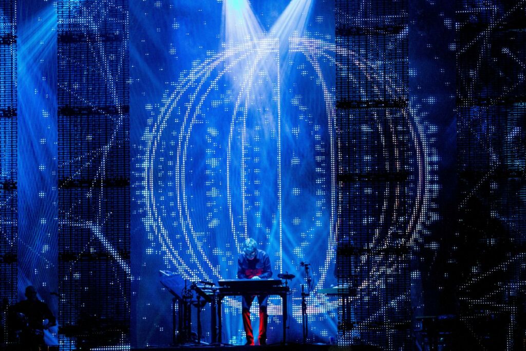 Jean-Michel Jarre a illuminé le château de Versailles