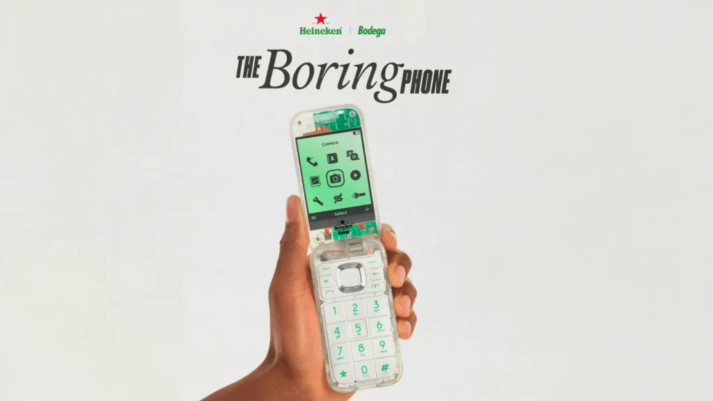 HMD (Nokia) lance un téléphone « ennuyeux » en partenariat avec Heineken