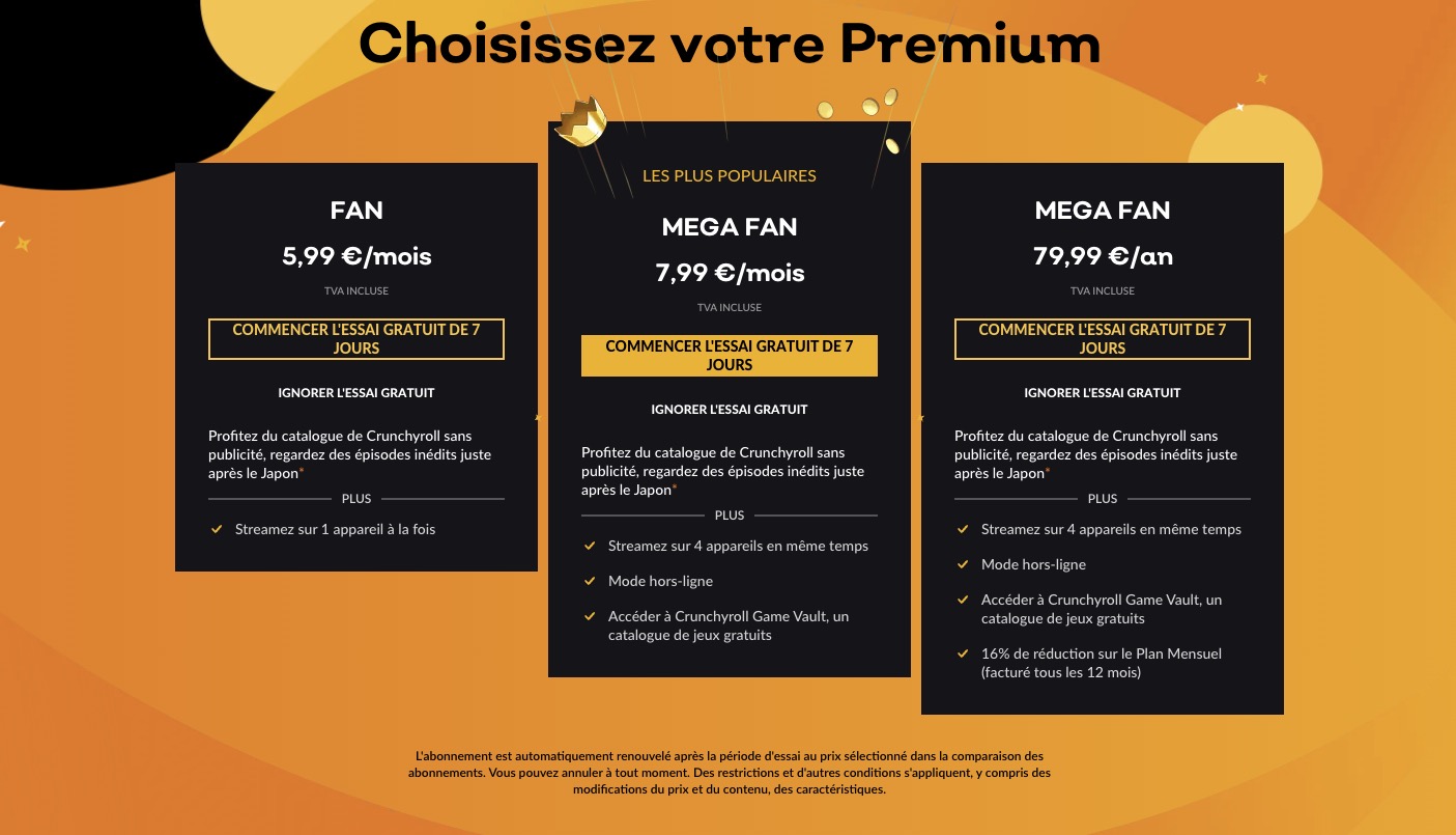 Crunchyroll : tout ce qu'il faut savoir sur l'augmentation du prix de l ...