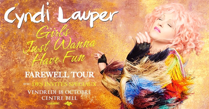 Cyndi Lauper : la star américaine à Paris pour sa tournée d'adieux, où ...
