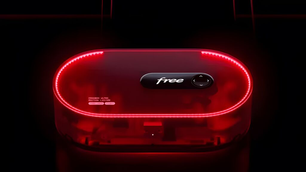 Free lance la nouvelle Freebox Ultra transparente et RGB, en édition ...