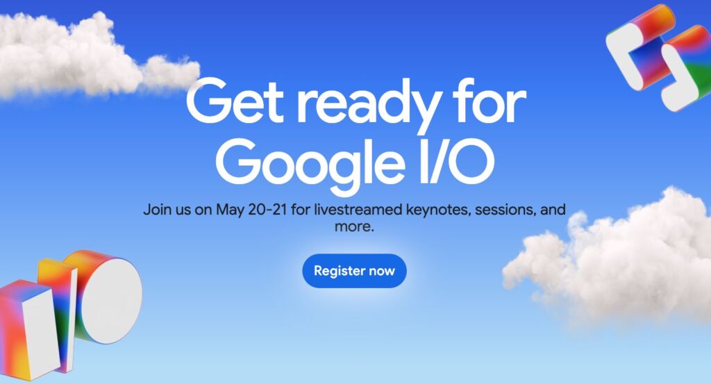 Google I/O : les invitations à la conférence de Google sont lancées